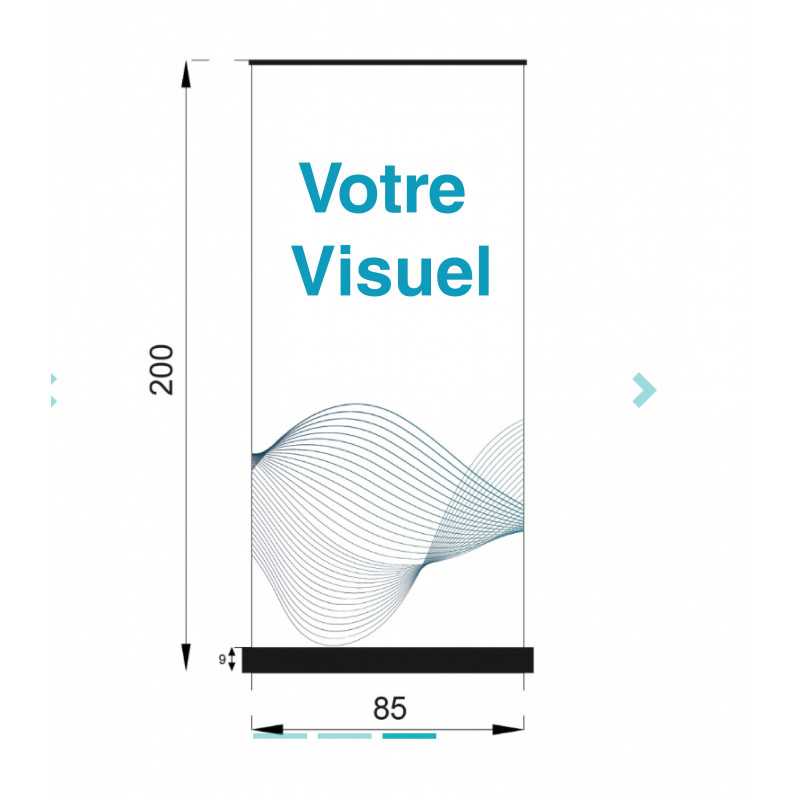 Roll-Up Éco – PLV Pas Cher et Personnalisable | Signalétique & Co